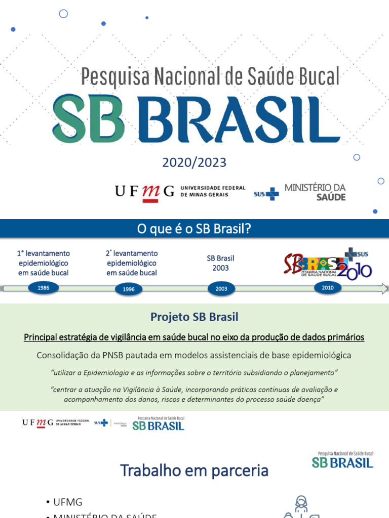 Vigilância em Saúde Bucal no Brasil | PDF | Epidemiologia | Dente humano