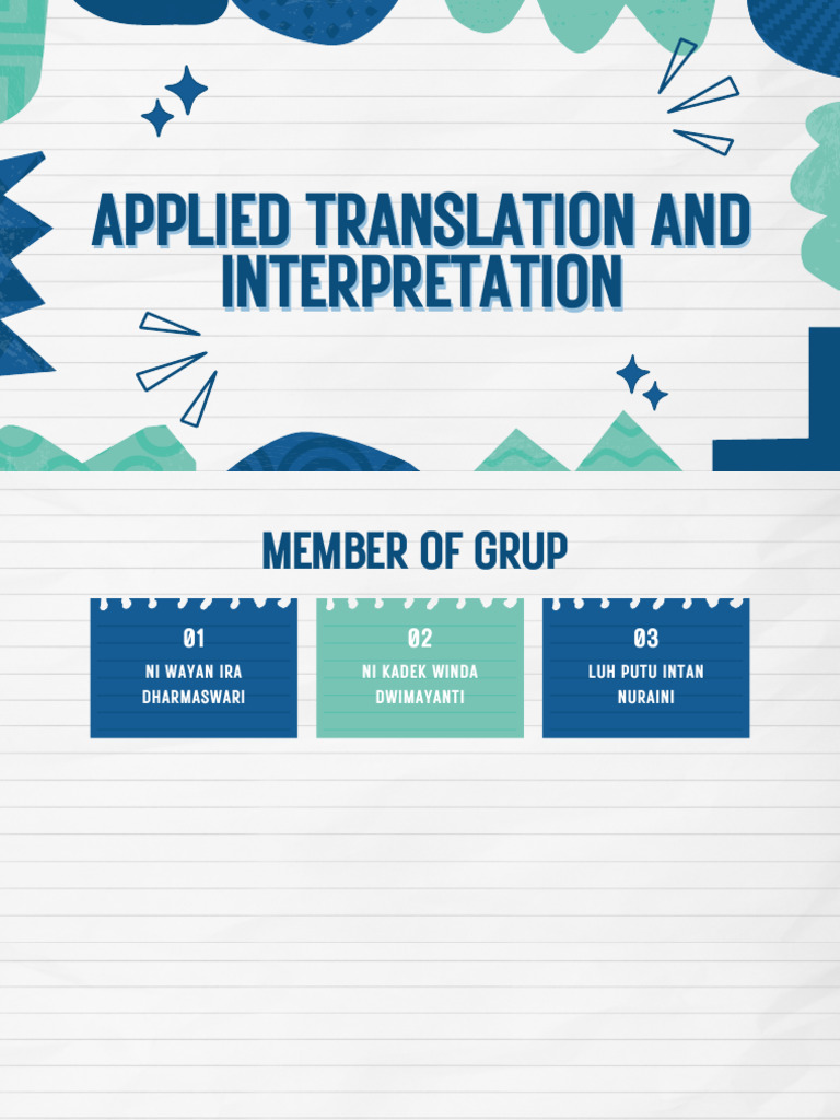 Applied Translation and Interpretation | PDF | Idiom | Translations