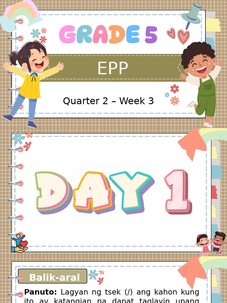 Epp Q2W3 | PDF