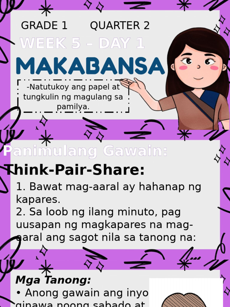 Grade 1 q2 Makabansa Week 5 | PDF