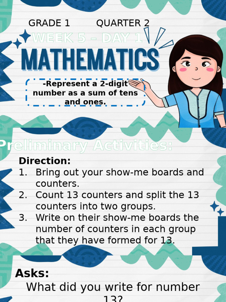Math Q2 Week 5: Tens and Ones Addition | PDF | Mathematics