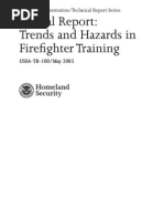 Fire Department Training Plan Template | PDF | Firefighter | Dangerous ...