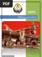 How To Use A Milling Machine | PDF