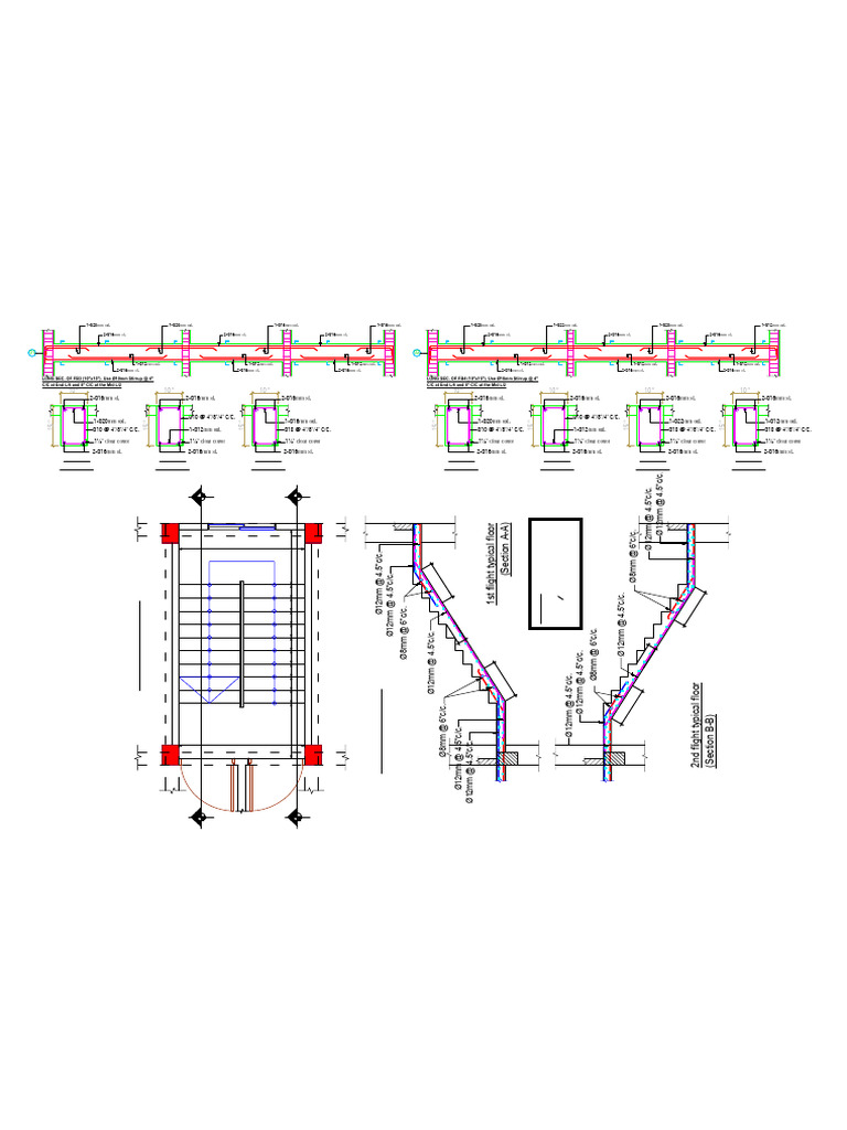 Stair Layout and Concrete Specifications | PDF | Chess Theory ...