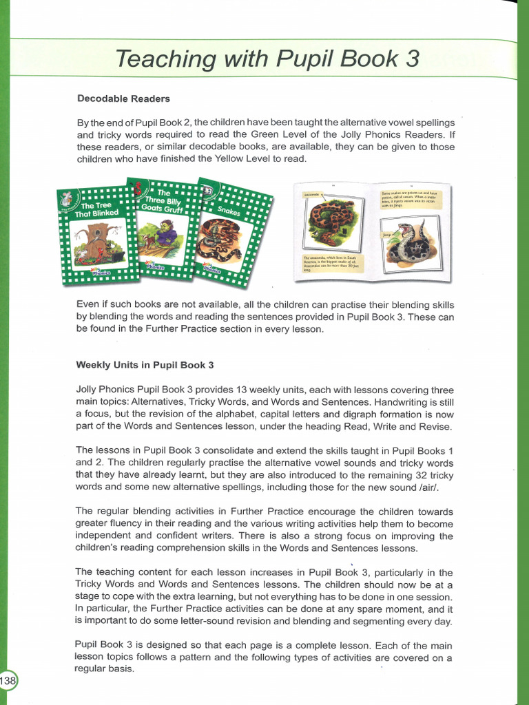 Jolly Phonics SB3 AK | PDF