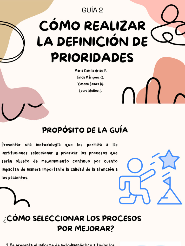 Prioridades en Mejora de Procesos de Salud | PDF