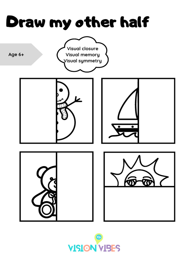 Visual Perception Sample Age 3 7 | PDF