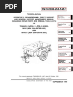 TM - 9-2330-392-14 - P (T95924) | PDF | Humvee | Trailer (Vehicle)