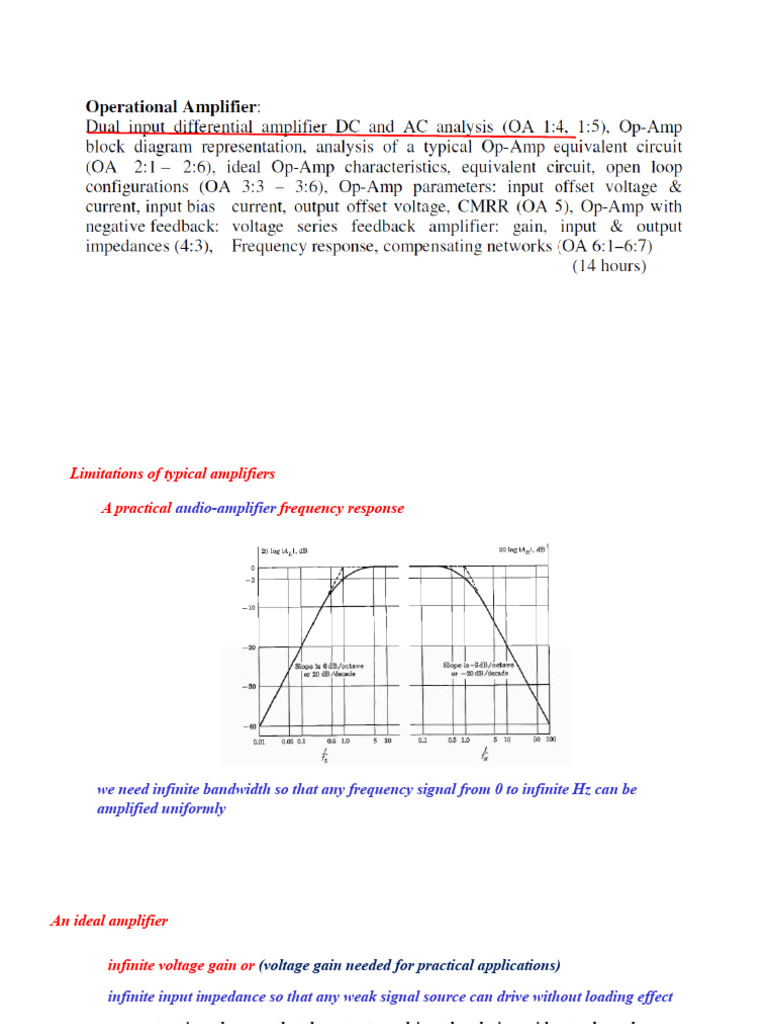 Differential Amplifier Design and Analysis | PDF | Amplifier ...