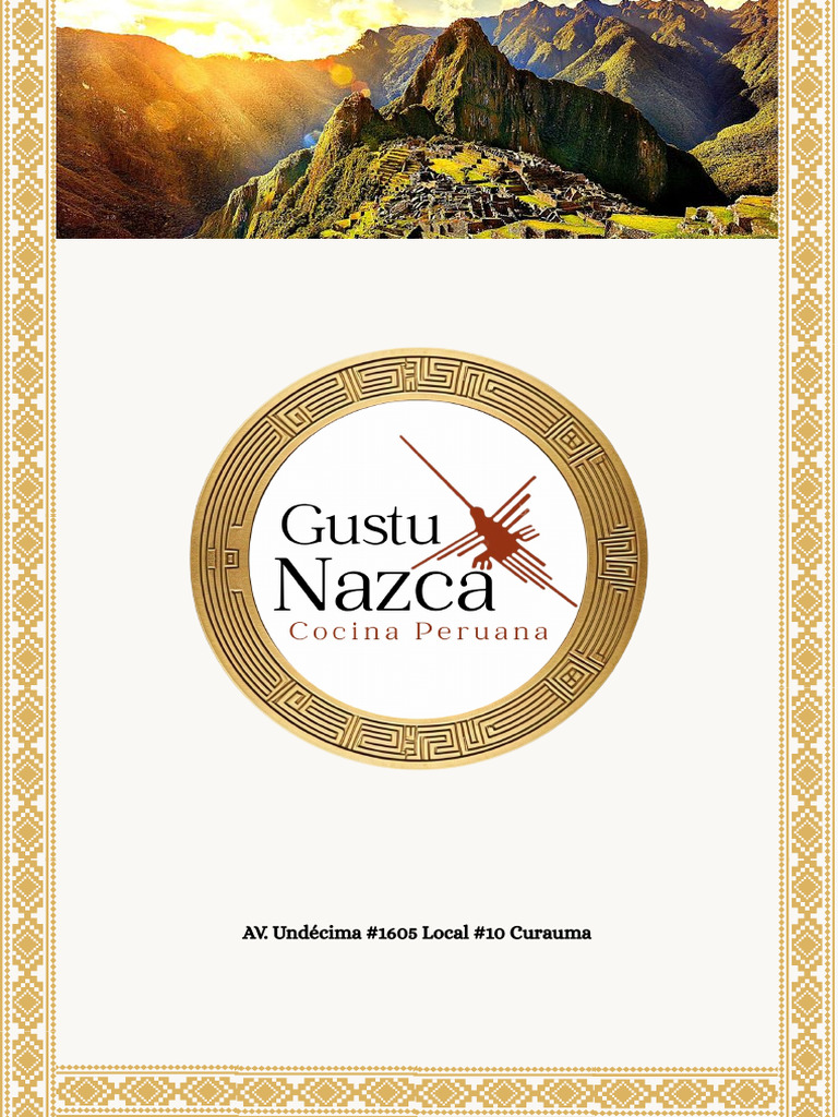 Menú Gustu Nazca en Curauma | PDF | Mariscos | filete