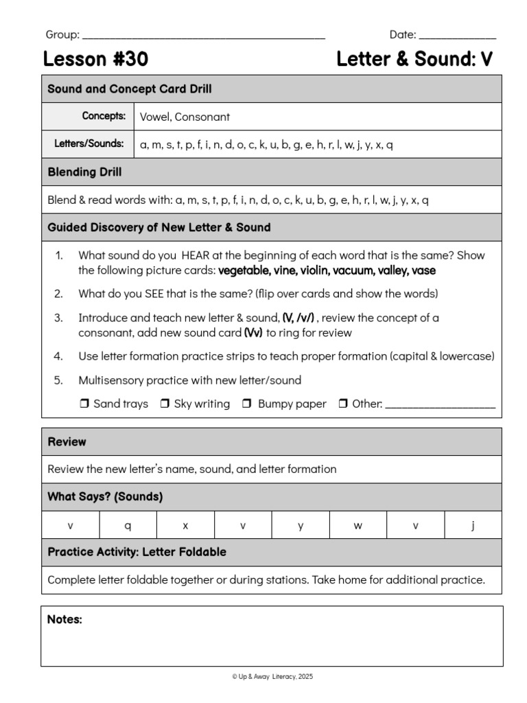 Vowel and Consonant Sound Drill | PDF