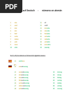 German Numbers Compact 1 To 1000 | PDF