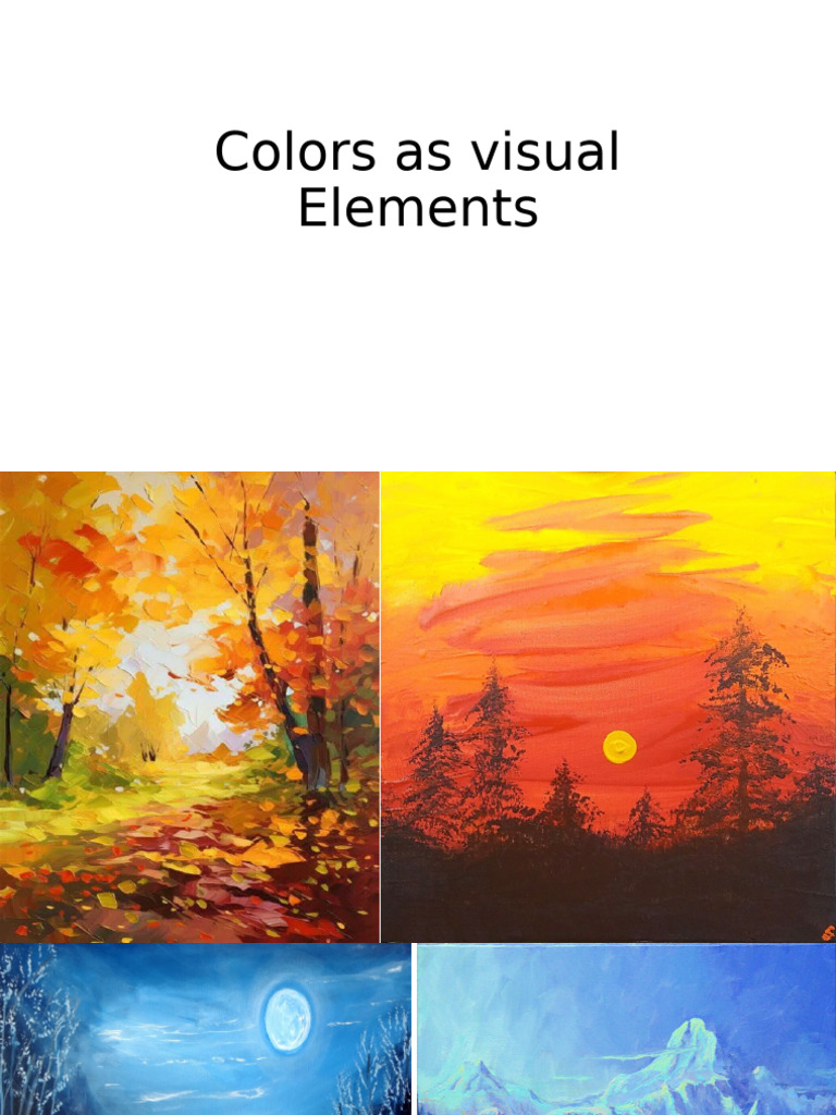 Colors As Visual Elements | PDF