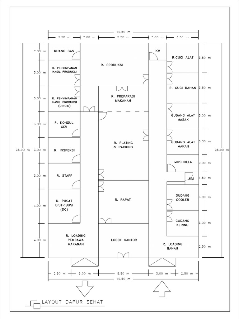 Layout Dapur Sehat Revisi 2 | PDF