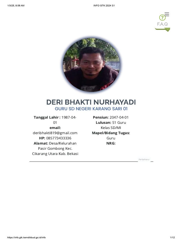 Deri Bhakti 2024 | PDF