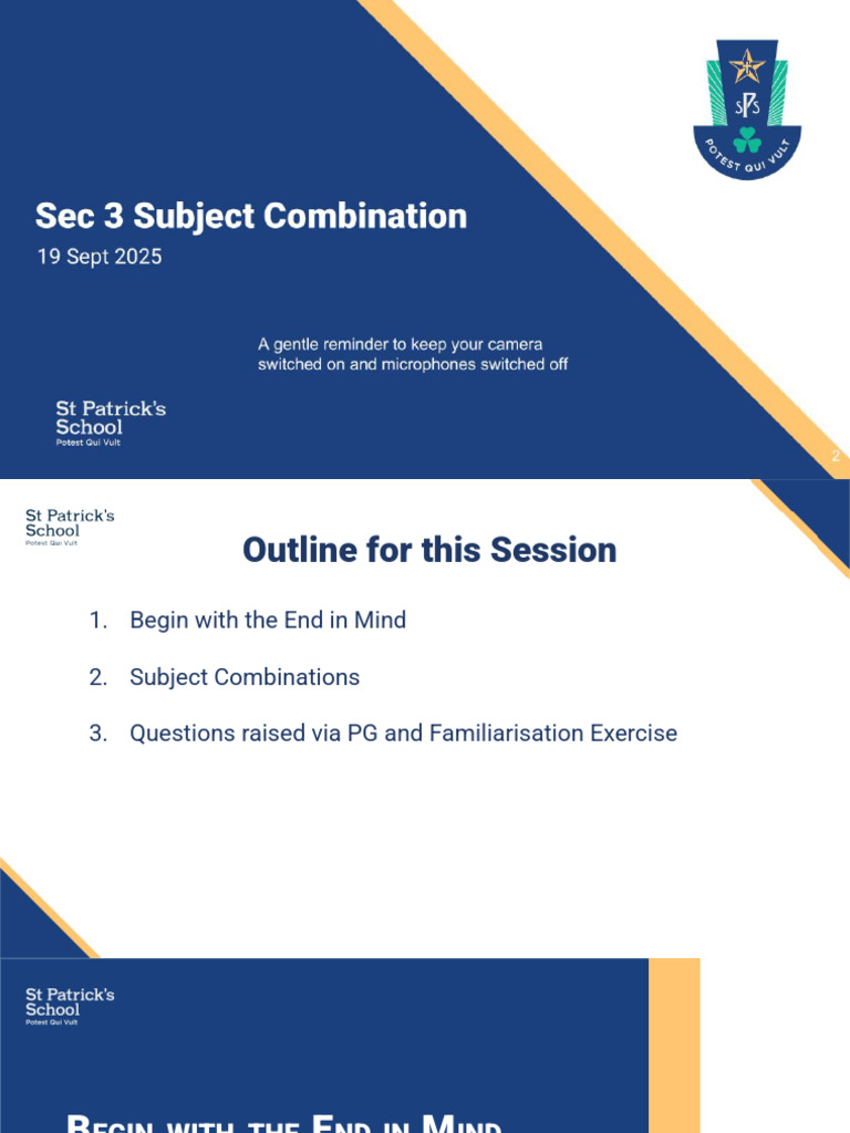 Sec 3 Subject Combinations 2026 Pdf