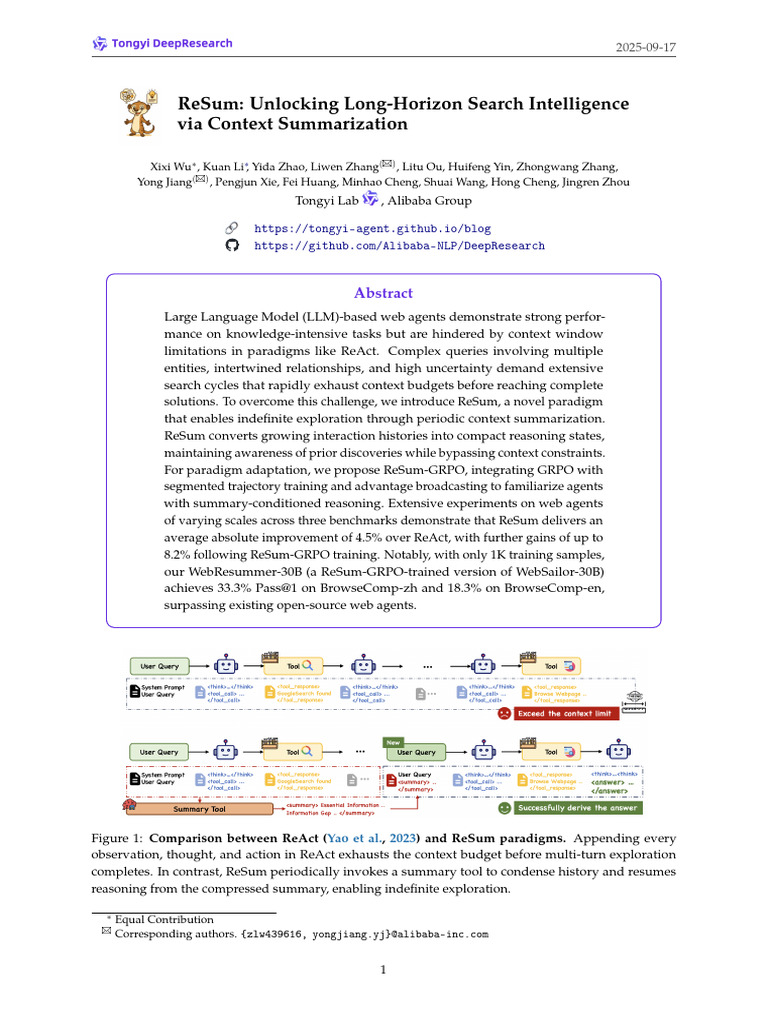 Unlocking Long-Horizon Search Intelligence | PDF | Statistical Inference