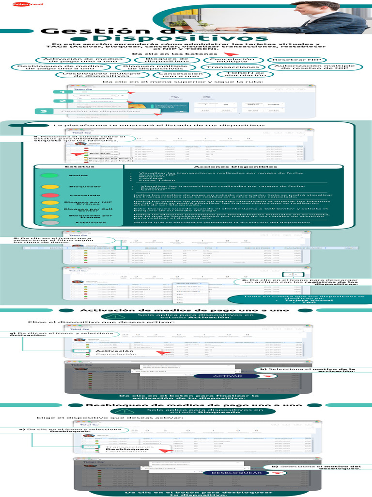 Gestion de Dispositivos TICKET CAR+ | PDF | Informática | Software