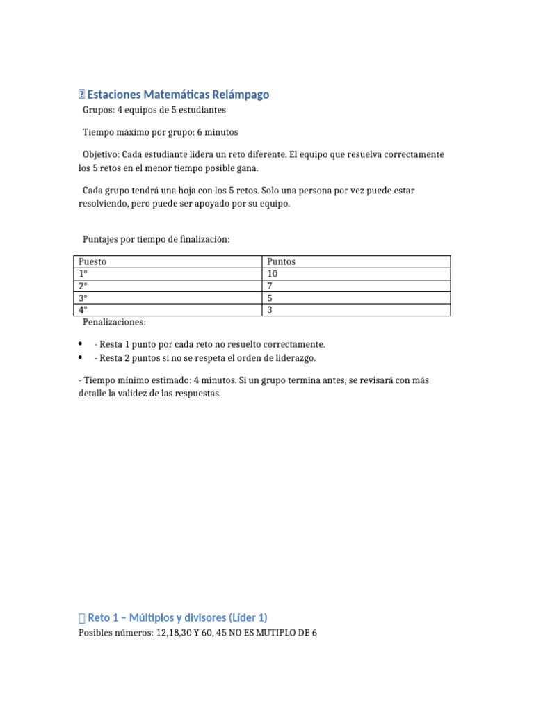 Estaciones Matematicas Resueltas | PDF | Tren | Matemáticas