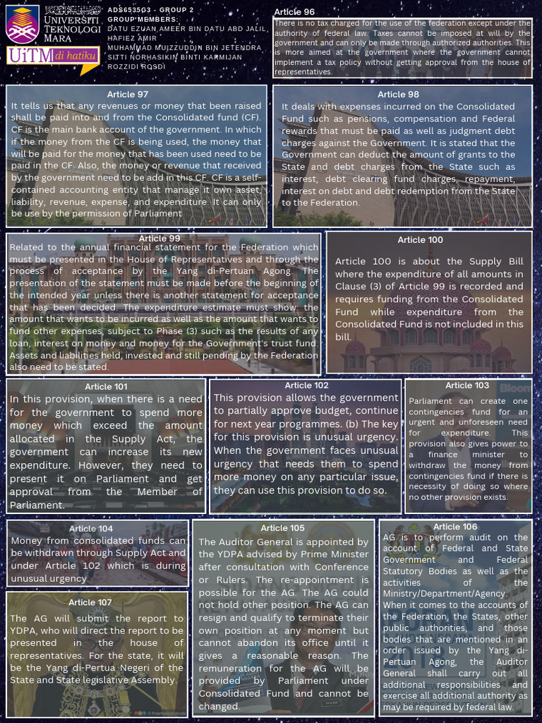 Ads6535g3 - Group 2 - Tutorial - Week 2 | PDF | Expense | Government