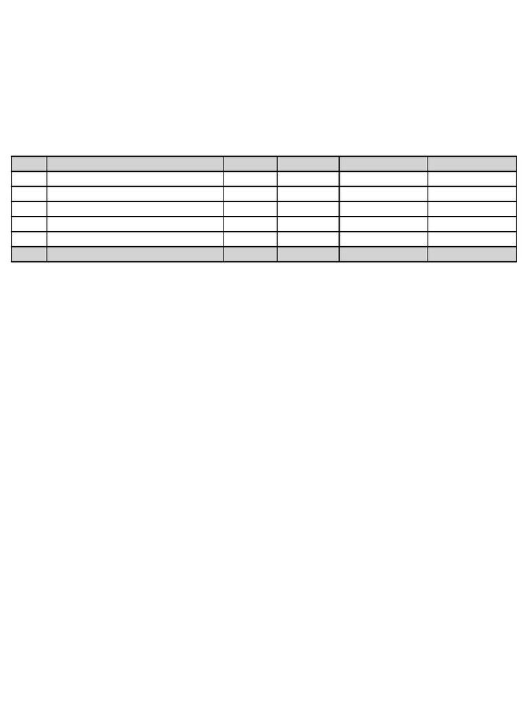 Contoh Borang Quotation Tangga Office | PDF