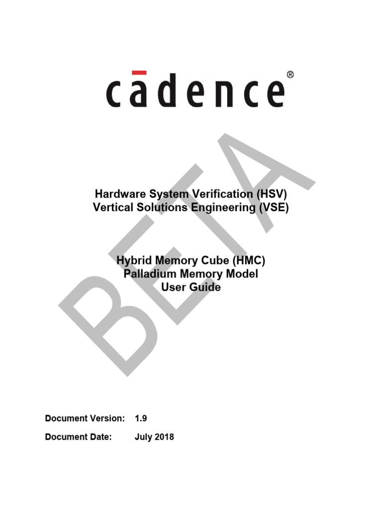 HMC Palladium Memory Model Guide | PDF | Input/Output | Copyright