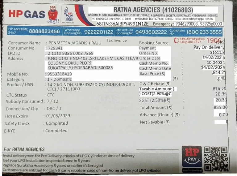 Gas Bill | PDF