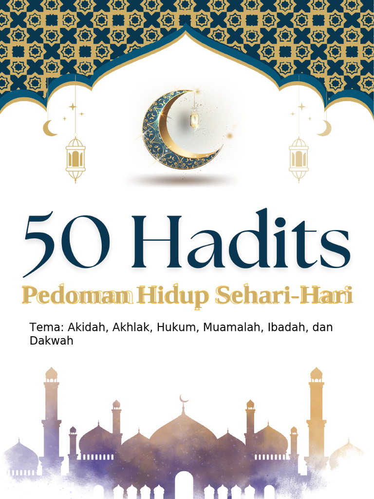50 Hadits Pedoman Hidup Sehari-Hari | PDF