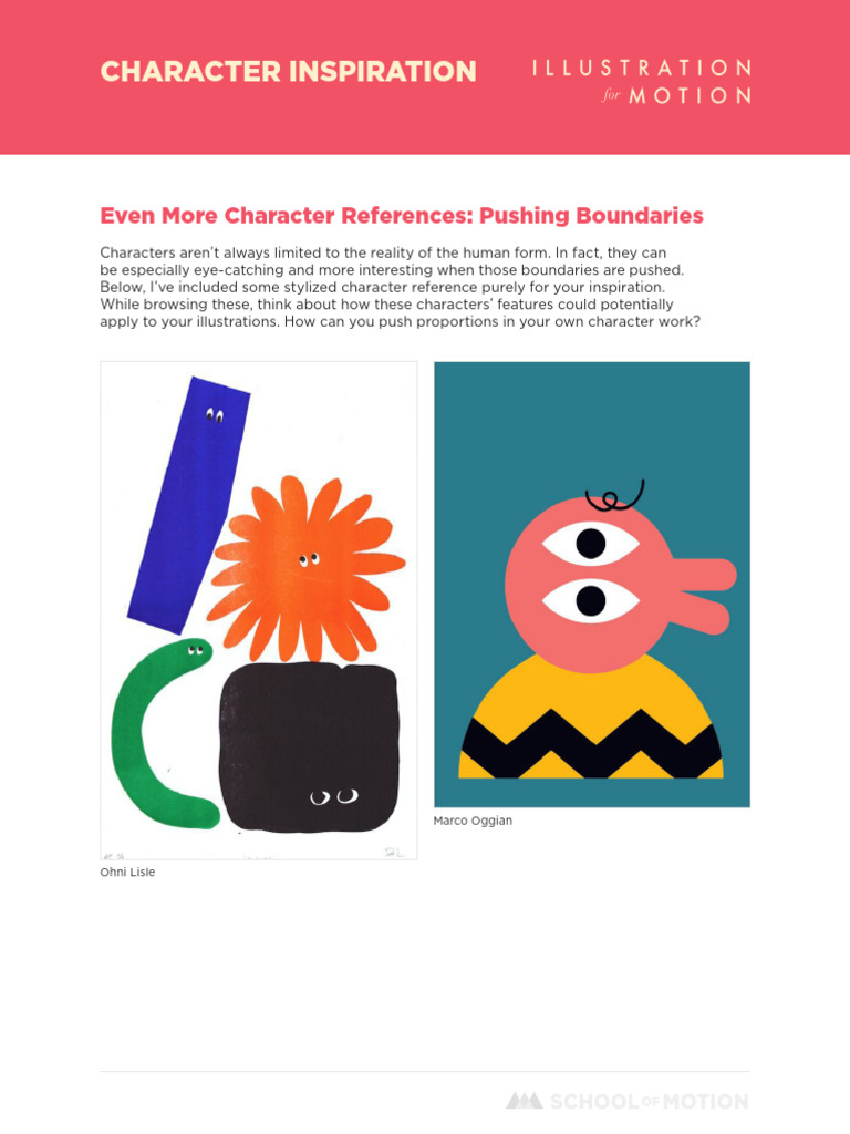 Character Inspiration | PDF
