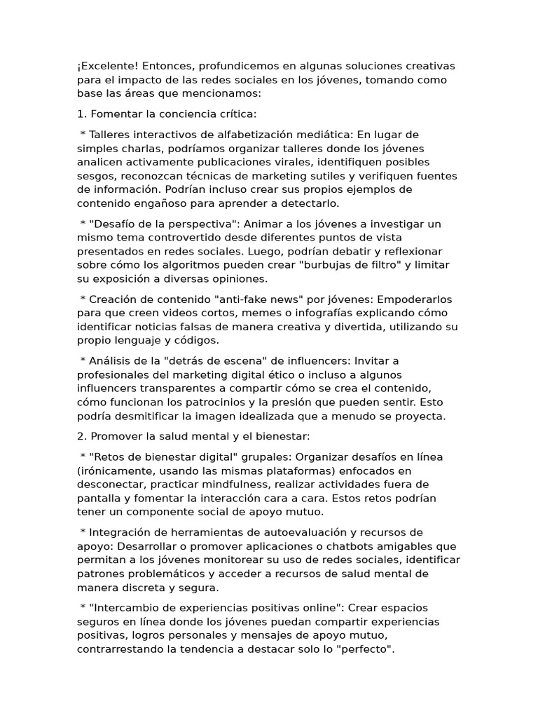 Documento (1) | PDF | Salud mental | Redes sociales