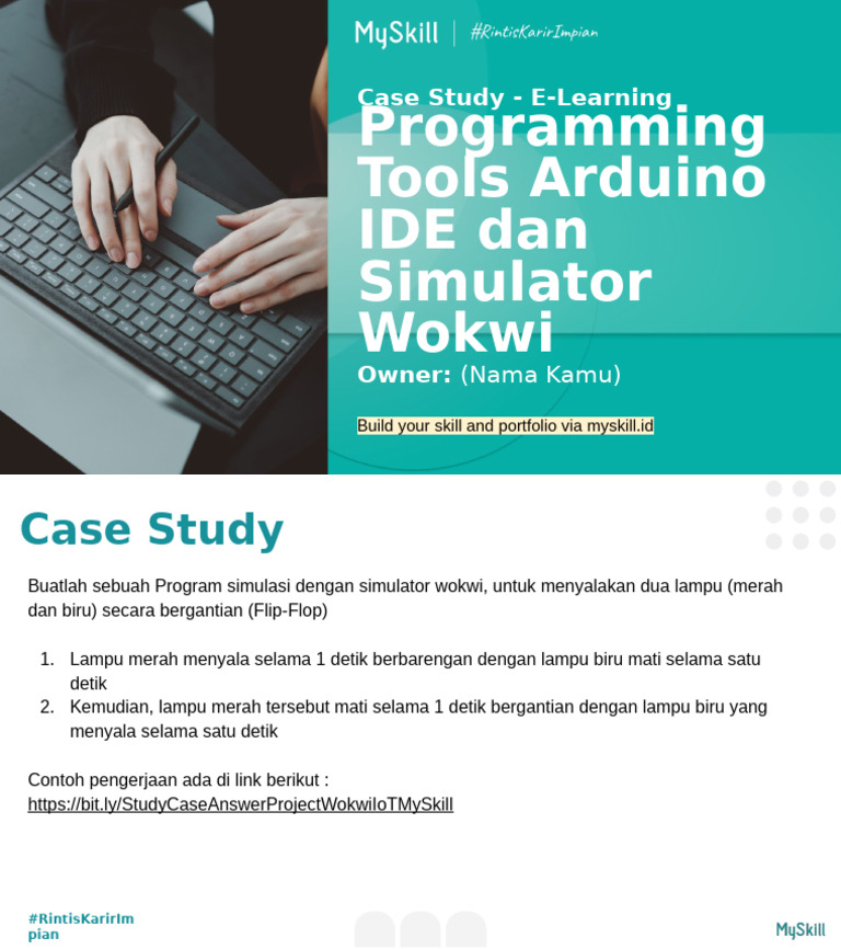 Case Study - 2. Programming Tools Arduino IDE Dan Simulator Wokwi | PDF
