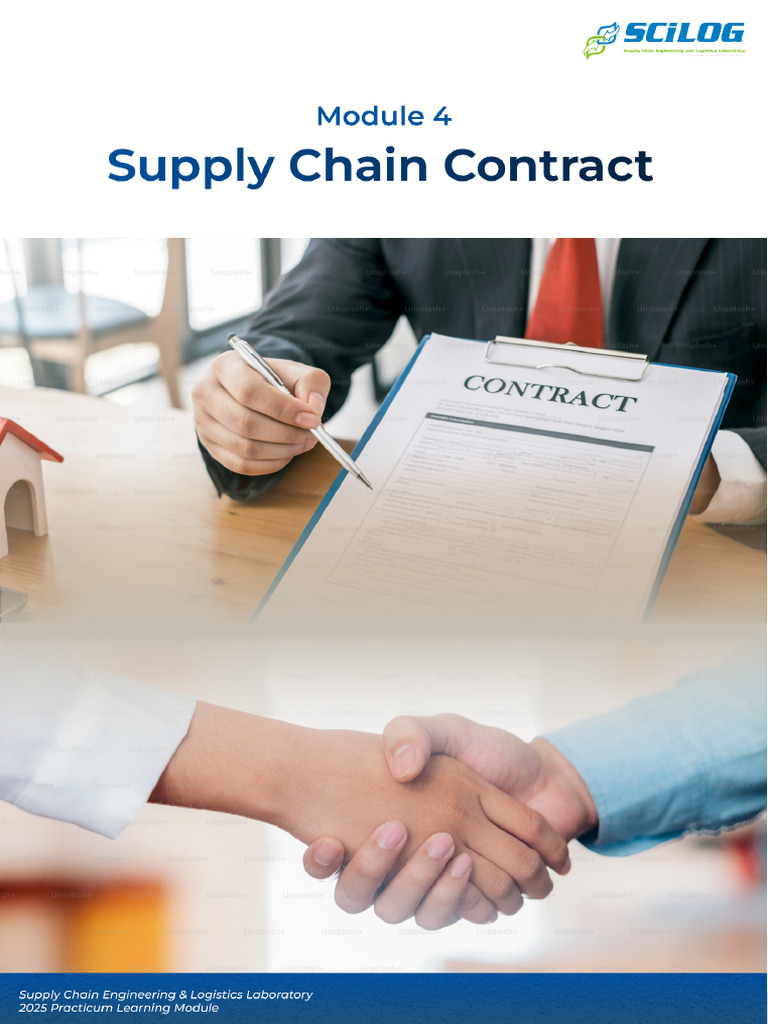 Supply Chain Contract Practicum Guide | PDF | Supply Chain | Procurement