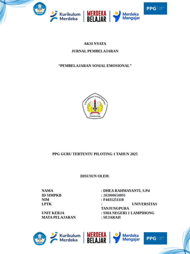 Dhea Rahmayanti f4431251110 Aksi Nyata | PDF