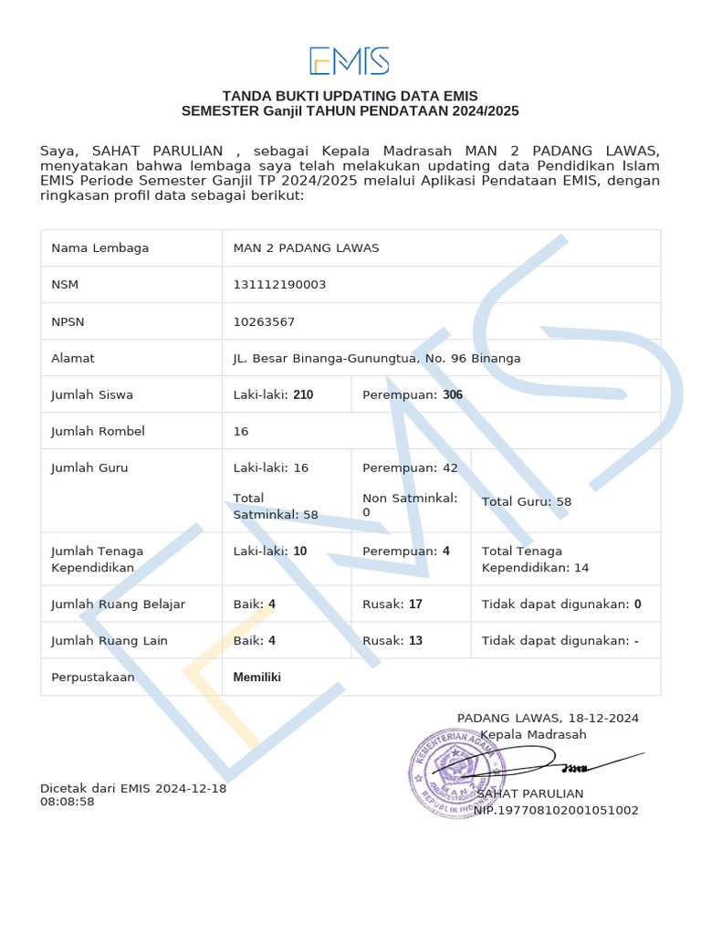 BAP 2024 2025 Ganjil 131112190003 | PDF