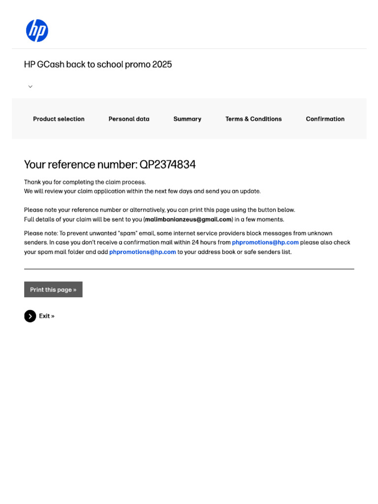 HP Promotion Gcash | PDF