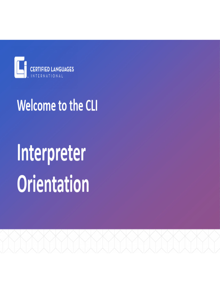 OPI Call Flow and Interpreter Guidelines | PDF | Interactive Voice ...