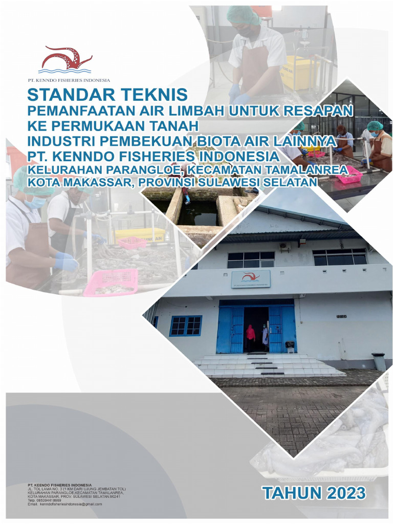 Revisi 1 Pertek Air Limbah Kenndo | PDF