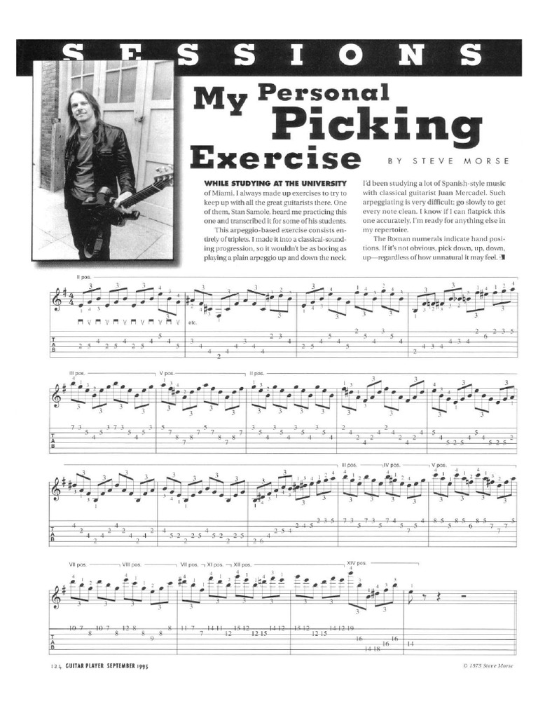 Personal Picking Exercise | PDF