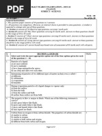 KCBE Science QA Exam Paper. Final | PDF | Chemical Compounds | Ion