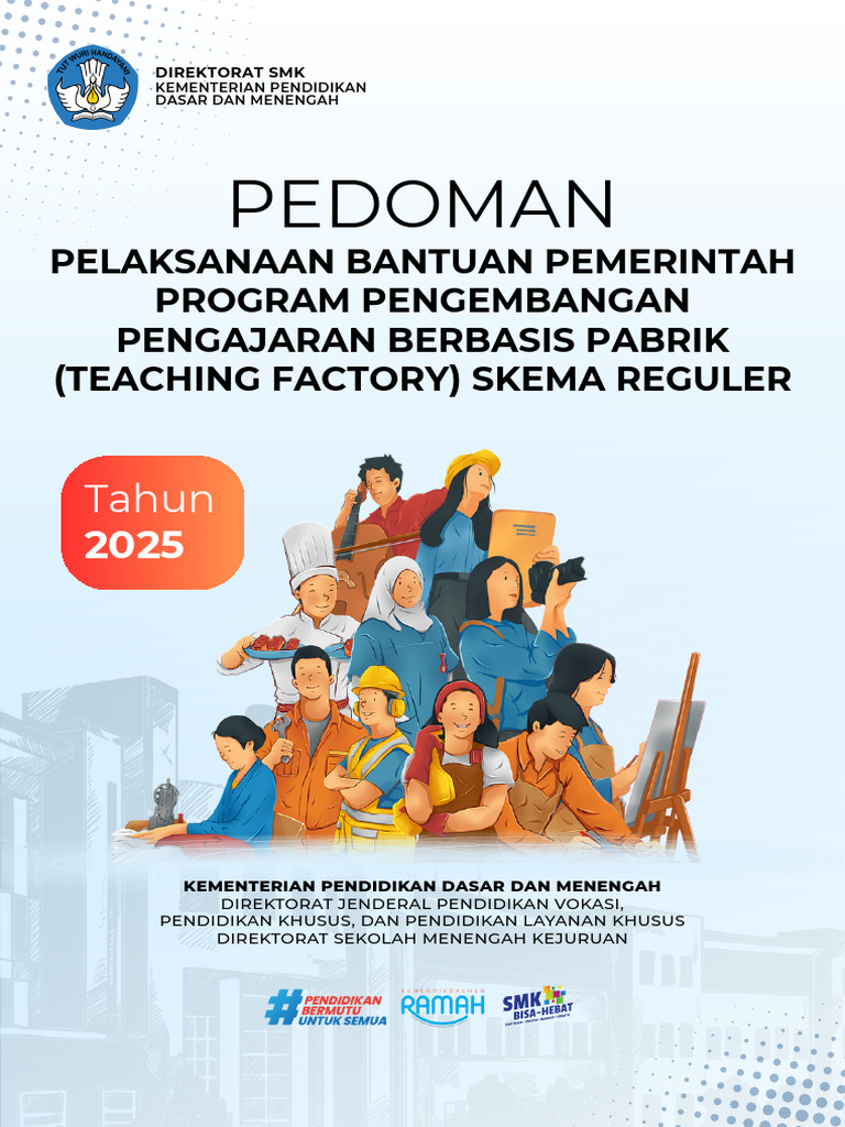 Pedoman Pelaksanaan Program Pengembangan Pengajaran Berbasis Pabrik ...