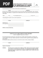 MV-16 0 | PDF | Notary Public | Affidavit