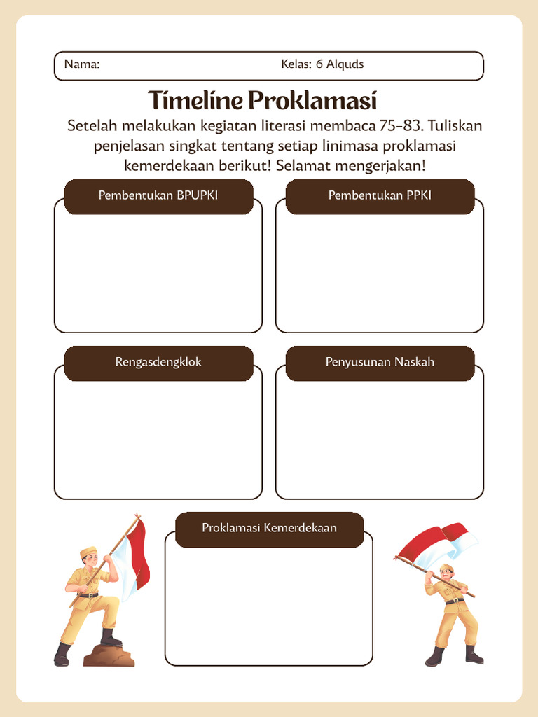 Linimasa Proklamasi Kemerdekaan | PDF