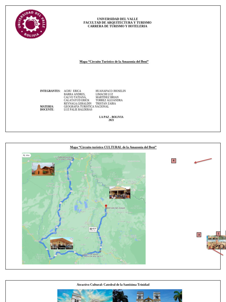 Mapa Turistico Beni | PDF