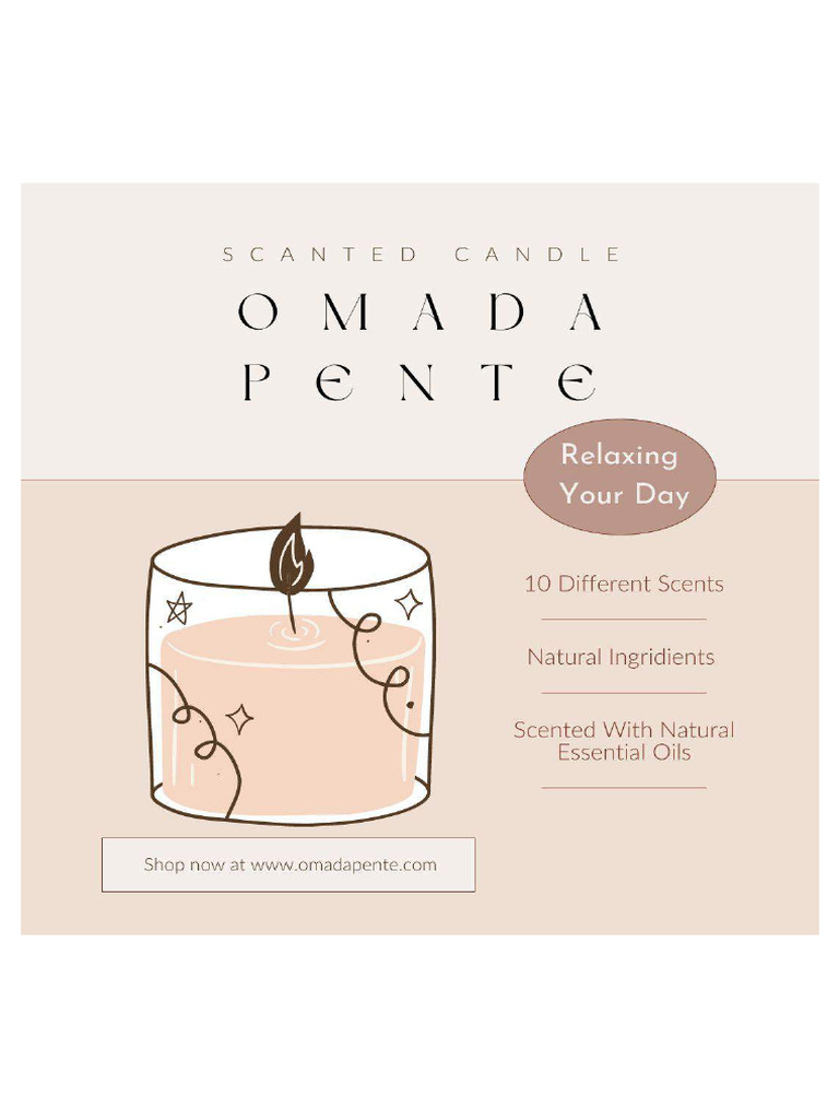 Label Produk Lilin Aromaterapi | PDF