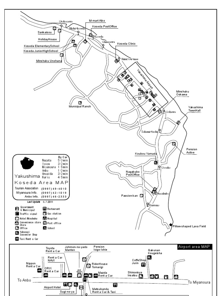 Map of Koseda (English) | PDF | Travel | Technology & Engineering