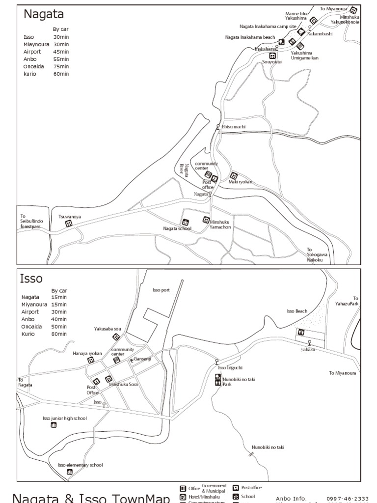 Map of Nagata (English) | PDF | Social Science