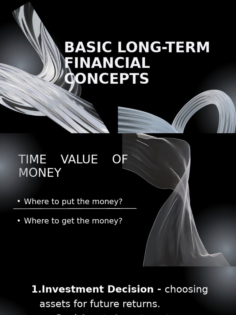 Basic Long Term Concepts | PDF | Interest | Private Sector