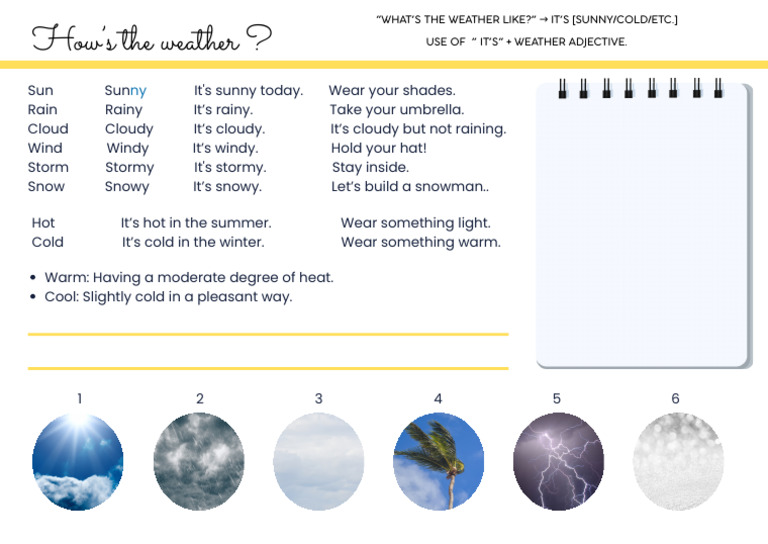 Weekly Weather Tracker | PDF