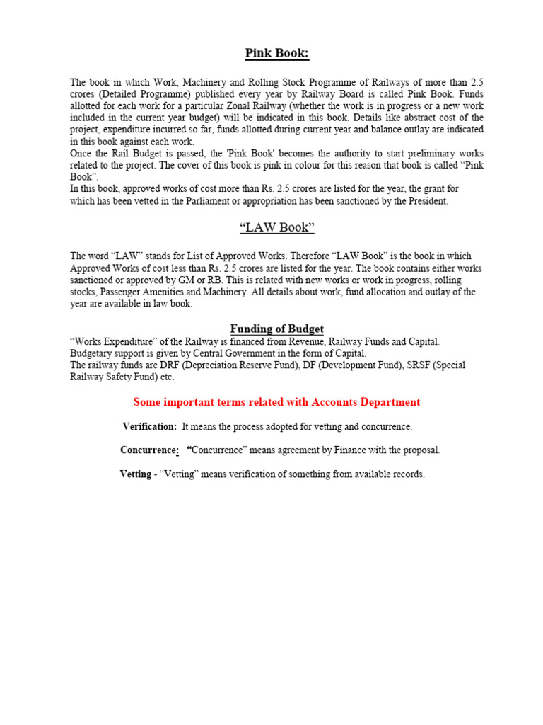 Pink, LAW Book | PDF