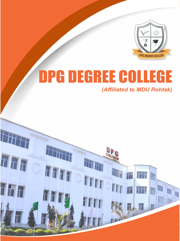 DPG Degree College Overview and Vision | PDF | Libraries | Laboratories